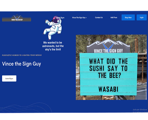 Vince the Sign Guy | Bigscal