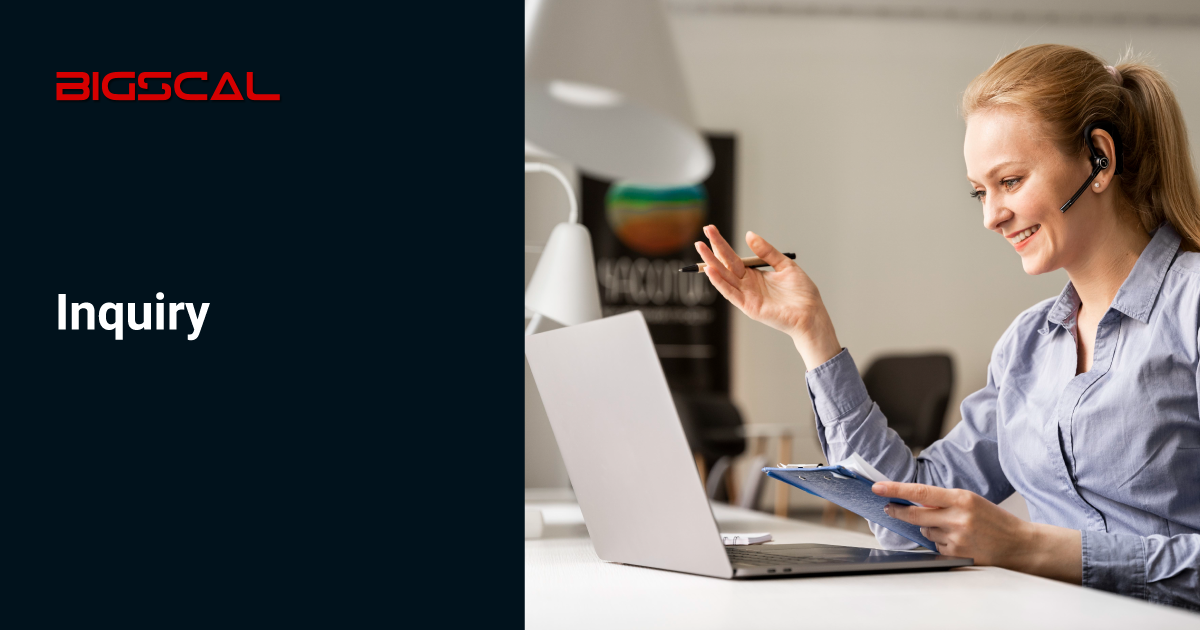 Get a Quote Instantly - Just Fill in the Form | Bigscal